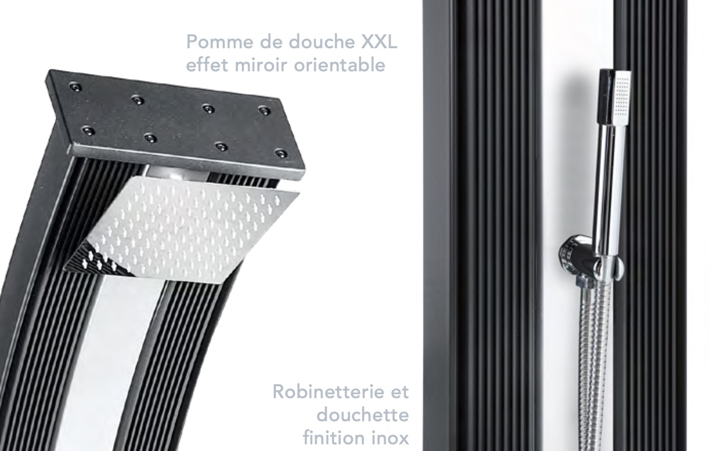 Douches solaires | Douche solaire Dada Curve | Piscine Spa 74 Haute ...
