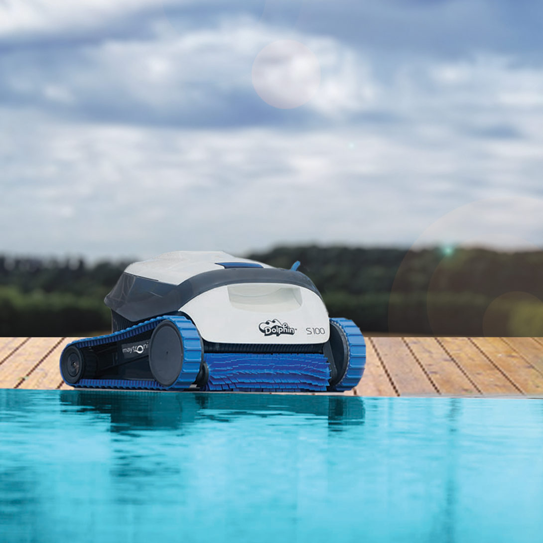 Robots de piscines | Robot Dolphin S100 | Piscine Spa 74 Haute Savoie ...